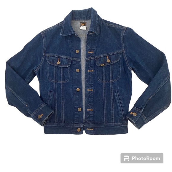 Lee | Jackets & Coats | Lee Trucker Denim Jean Jacket Vintage Mens 36 ...